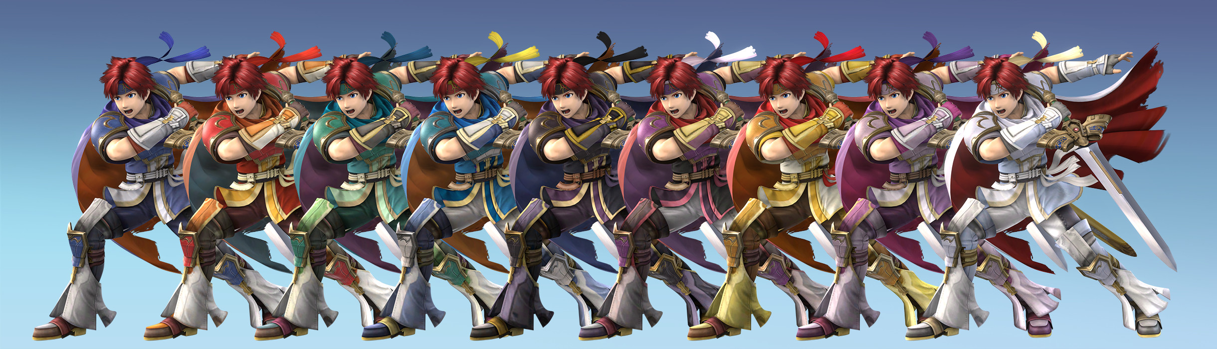 Roy Ultimate Pose Cosmetic Pack Mod for Super Smash Bros. Brawl | Brawl ...