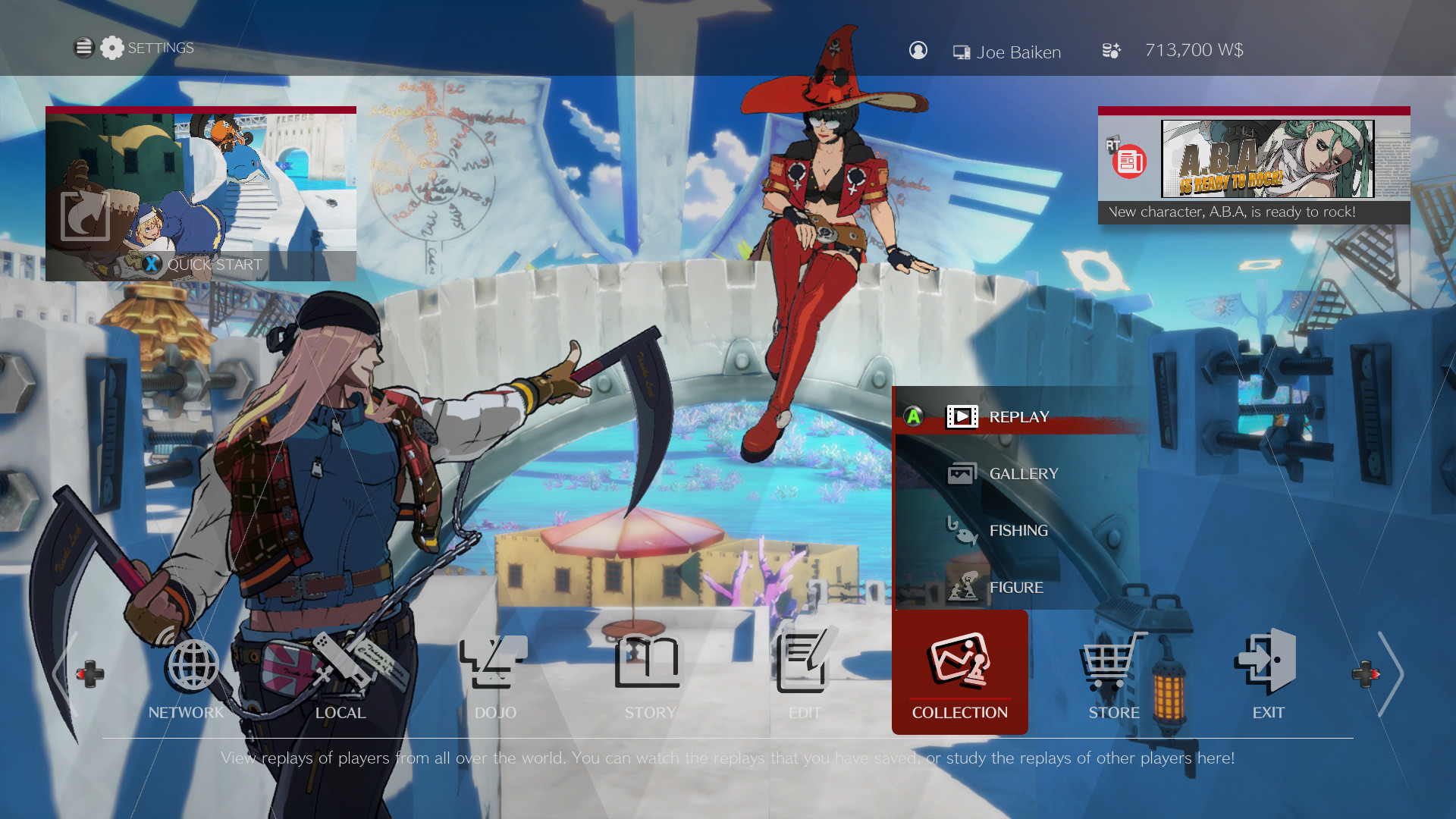 "Fallen Prayer, Engulfed Lives" themed Main Menu Mod for GUILTY GEAR ...