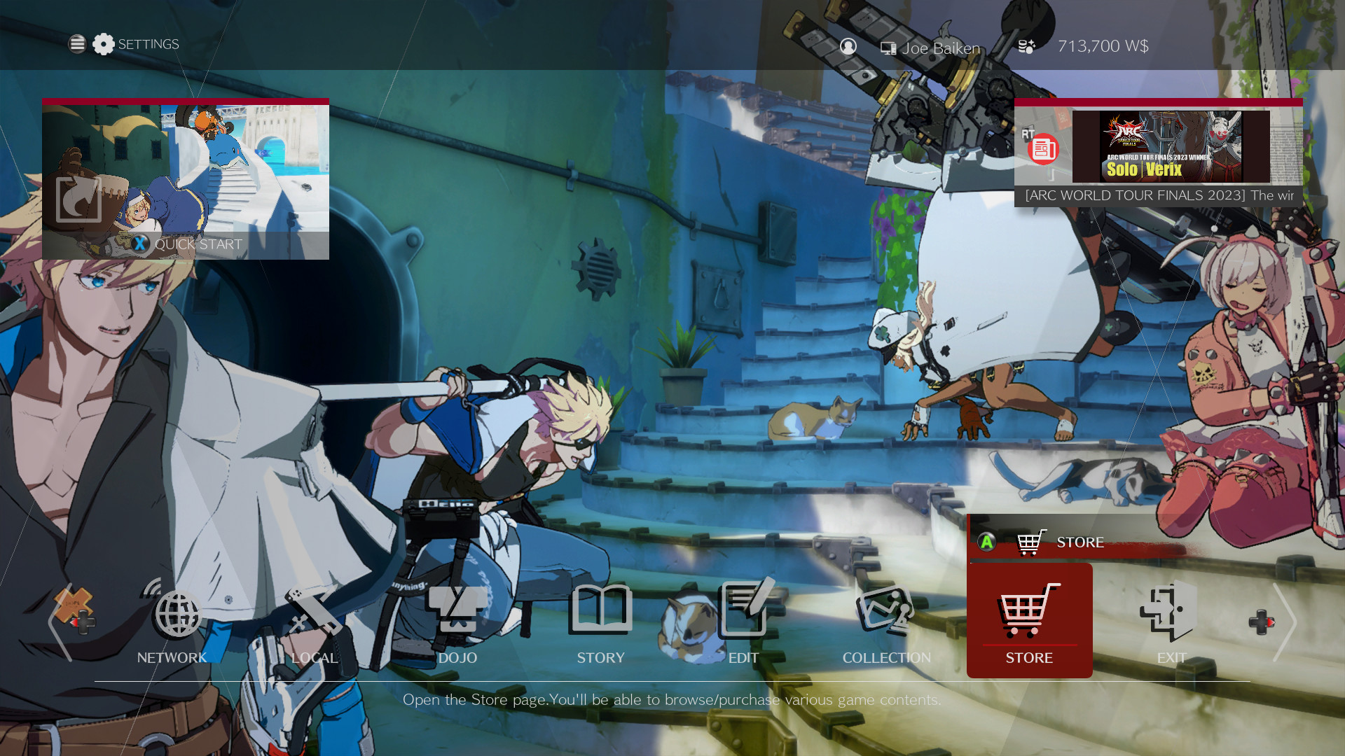 "Fallen Prayer, Engulfed Lives" themed Main Menu Mod for GUILTY GEAR ...