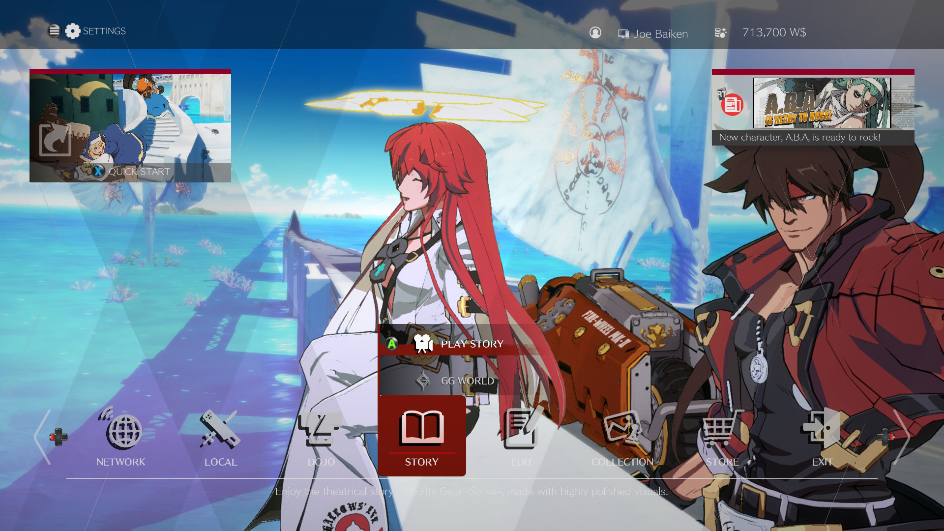 "Fallen Prayer, Engulfed Lives" themed Main Menu Mod for GUILTY GEAR ...