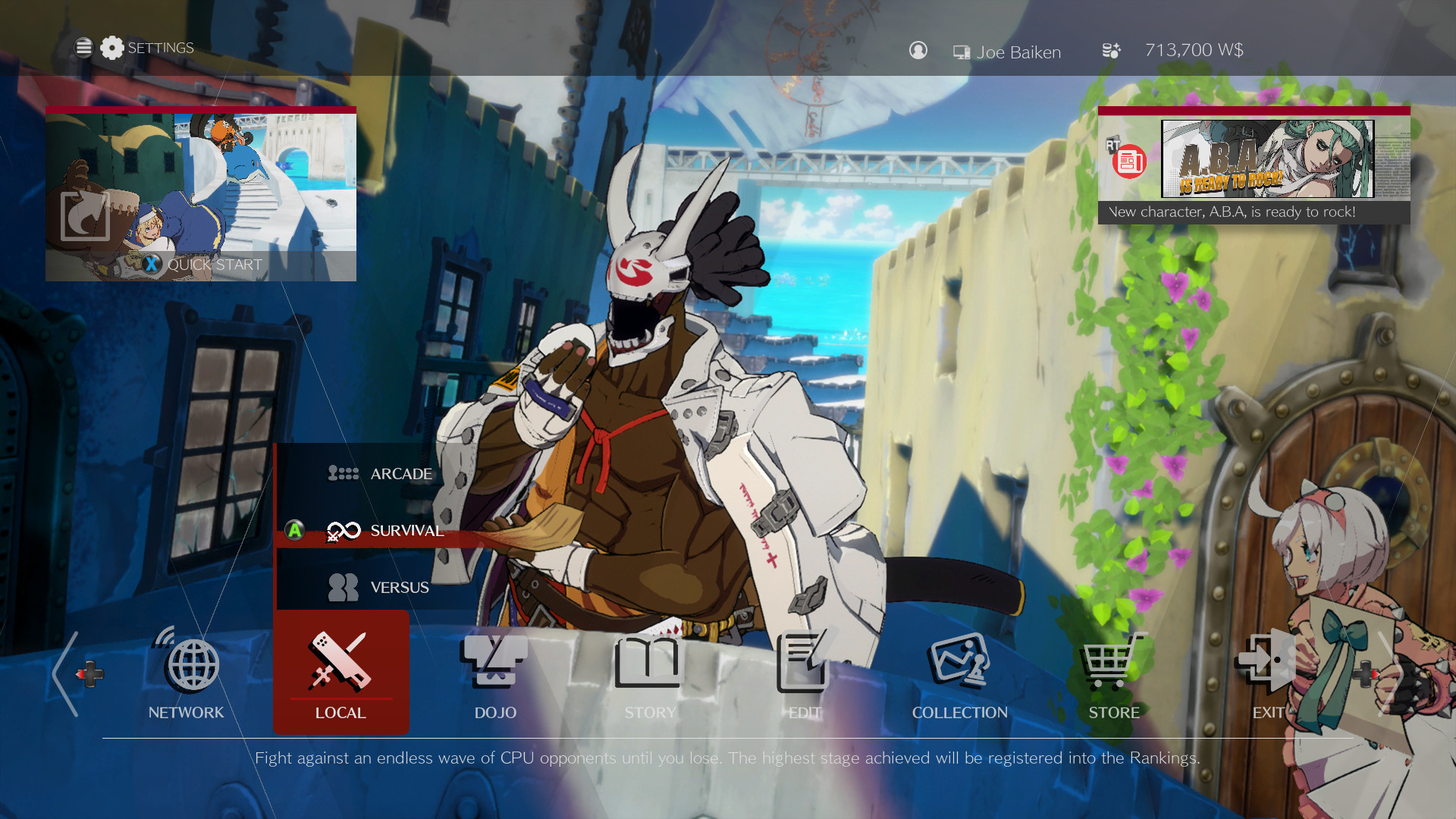 "Fallen Prayer, Engulfed Lives" themed Main Menu Mod for GUILTY GEAR ...