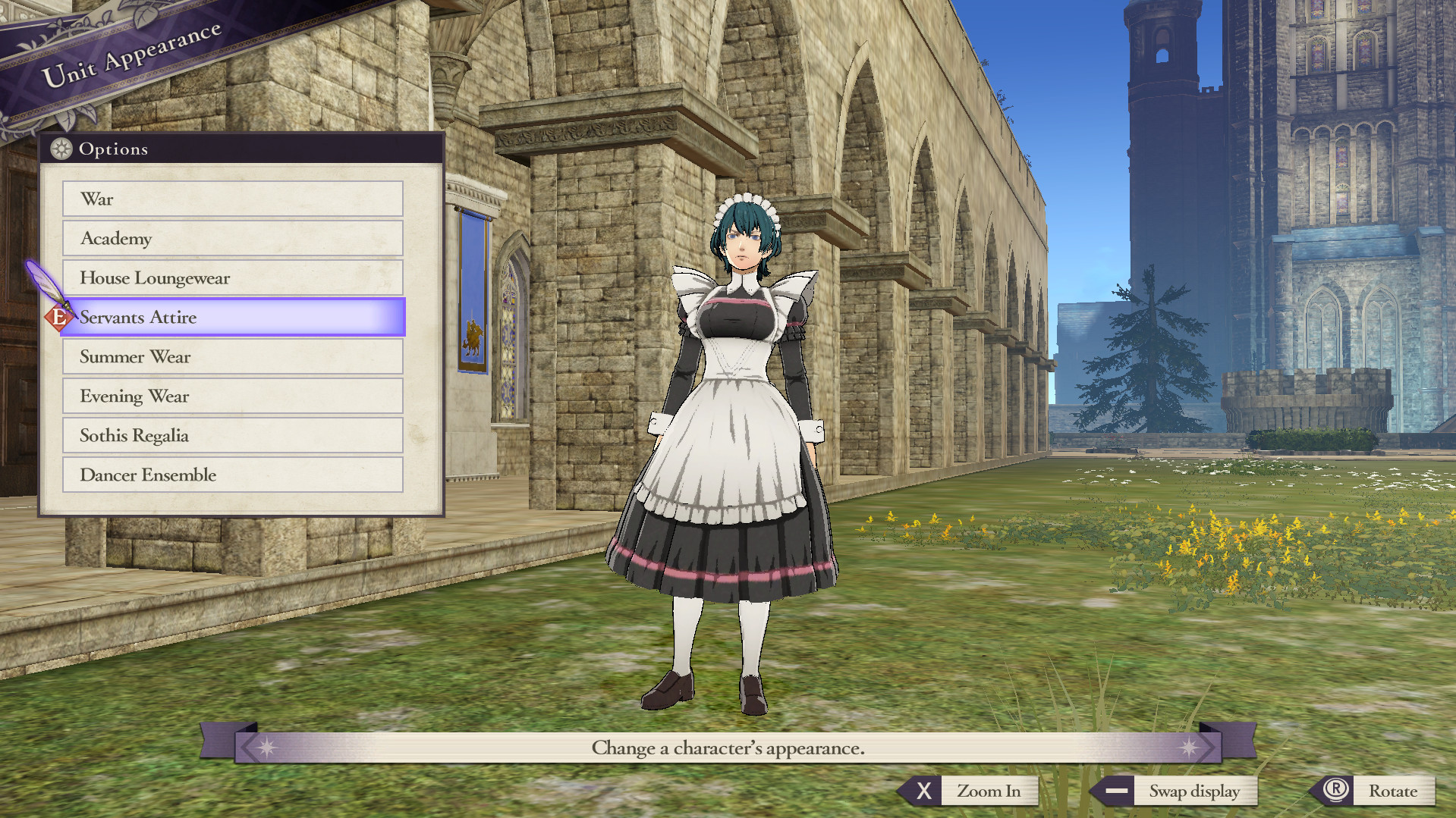 Classic Maid Dress for Male Students - Updated! Mod for Fire Emblem ...