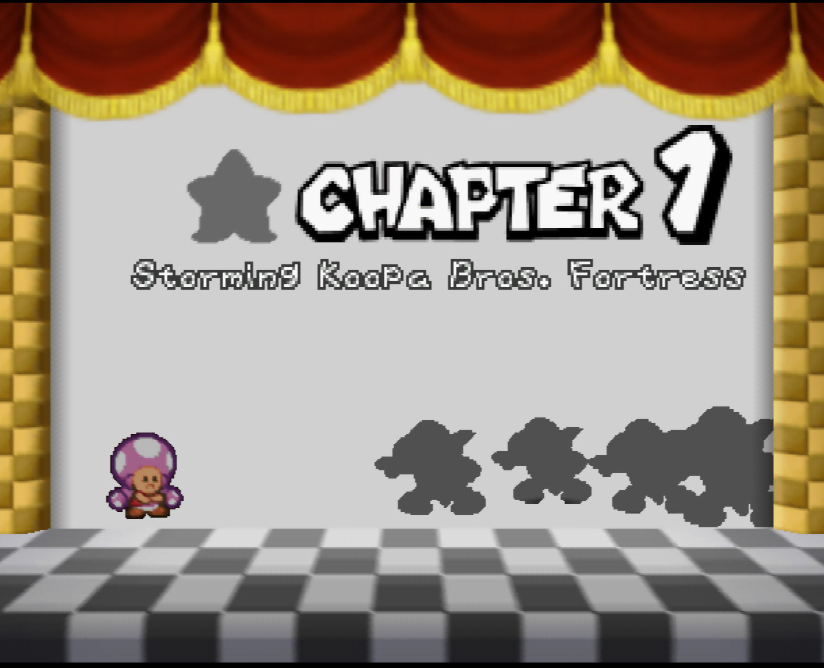 Toadette over Mario Mod for Paper Mario | PM64 Mods