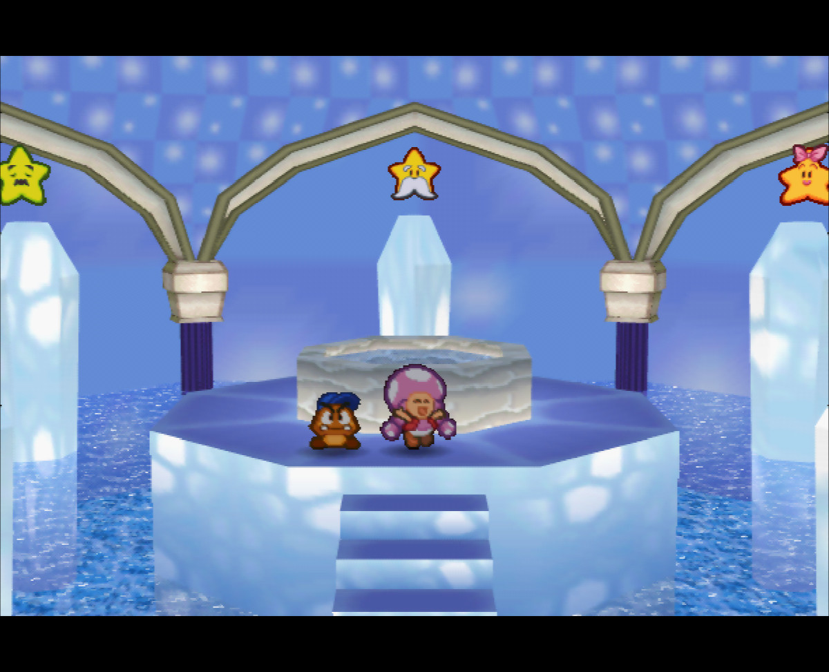 Toadette over Mario Mod for Paper Mario | PM64 Mods