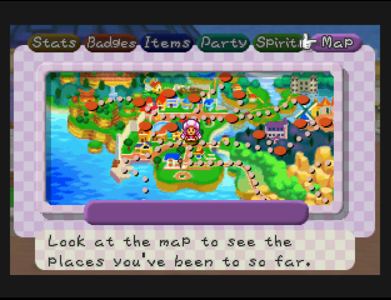 Toadette over Mario Mod for Paper Mario | PM64 Mods