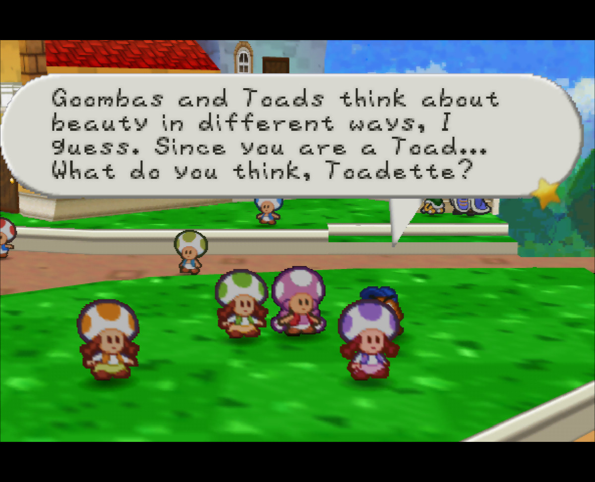 Toadette over Mario Mod for Paper Mario | PM64 Mods