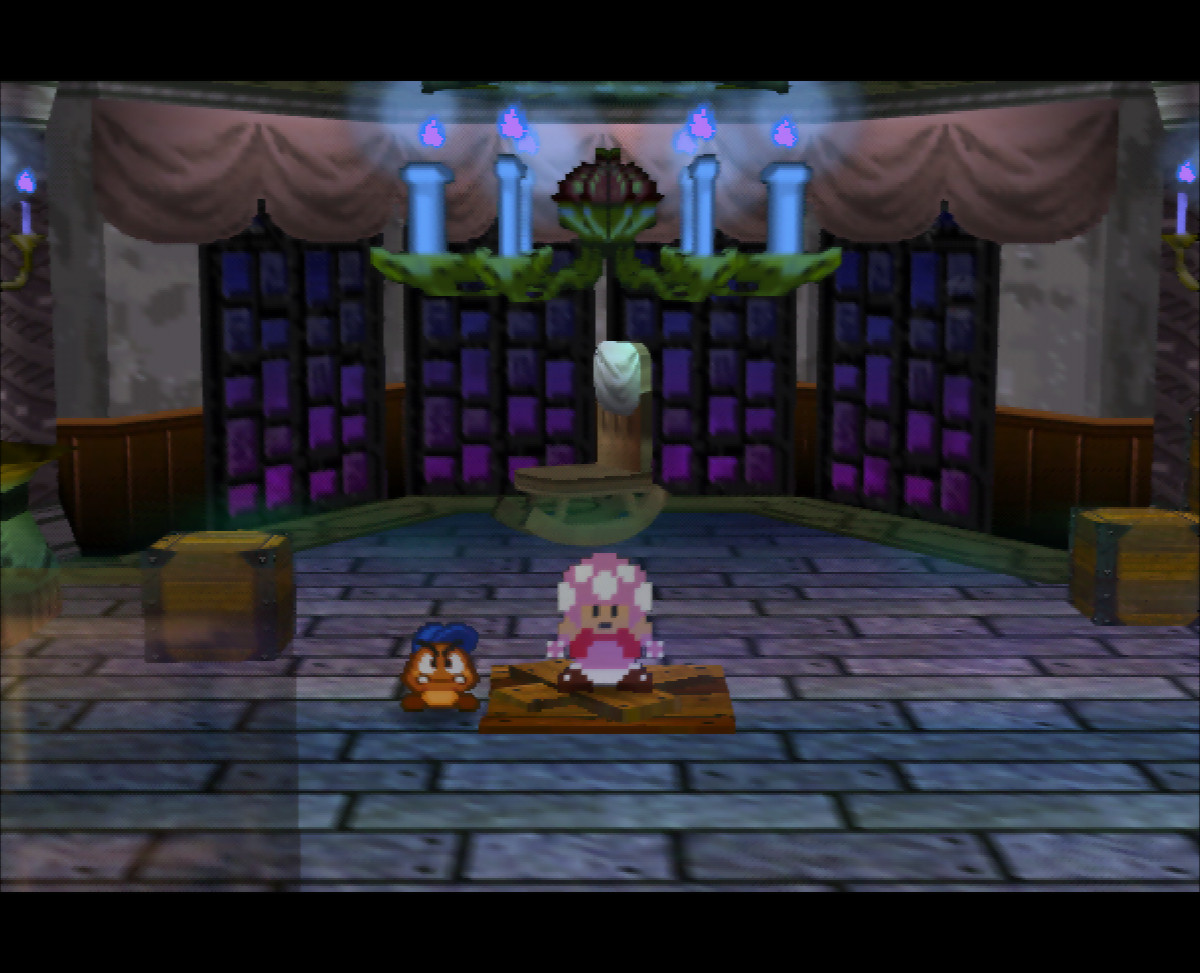 Toadette over Mario Mod for Paper Mario | PM64 Mods