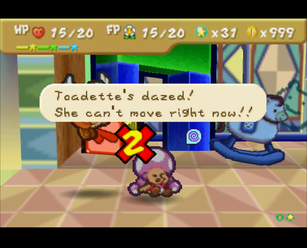 Toadette over Mario Mod for Paper Mario | PM64 Mods