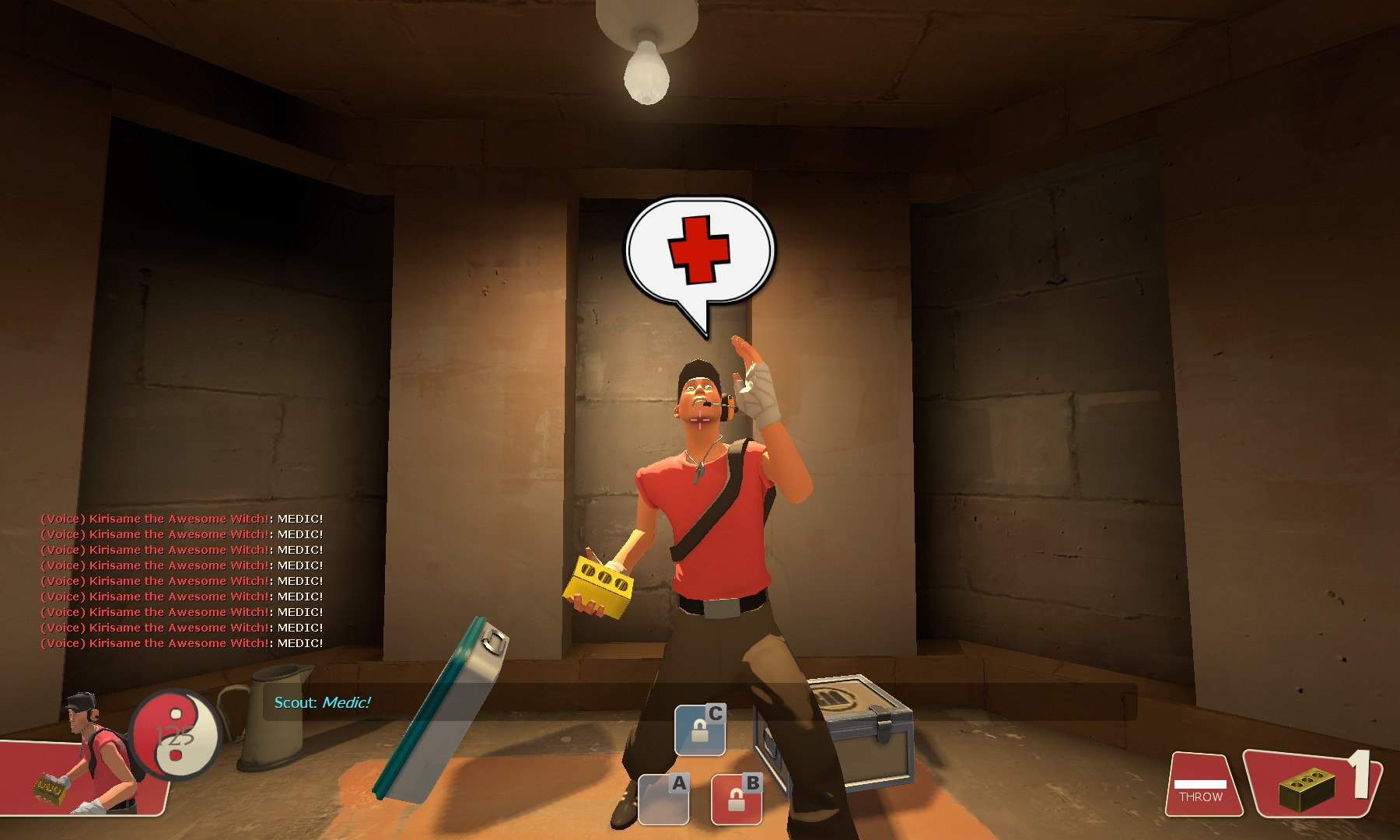 The 100% Golden Brick! Mod for Team Fortress 2 Classified | TF2Classic Mods