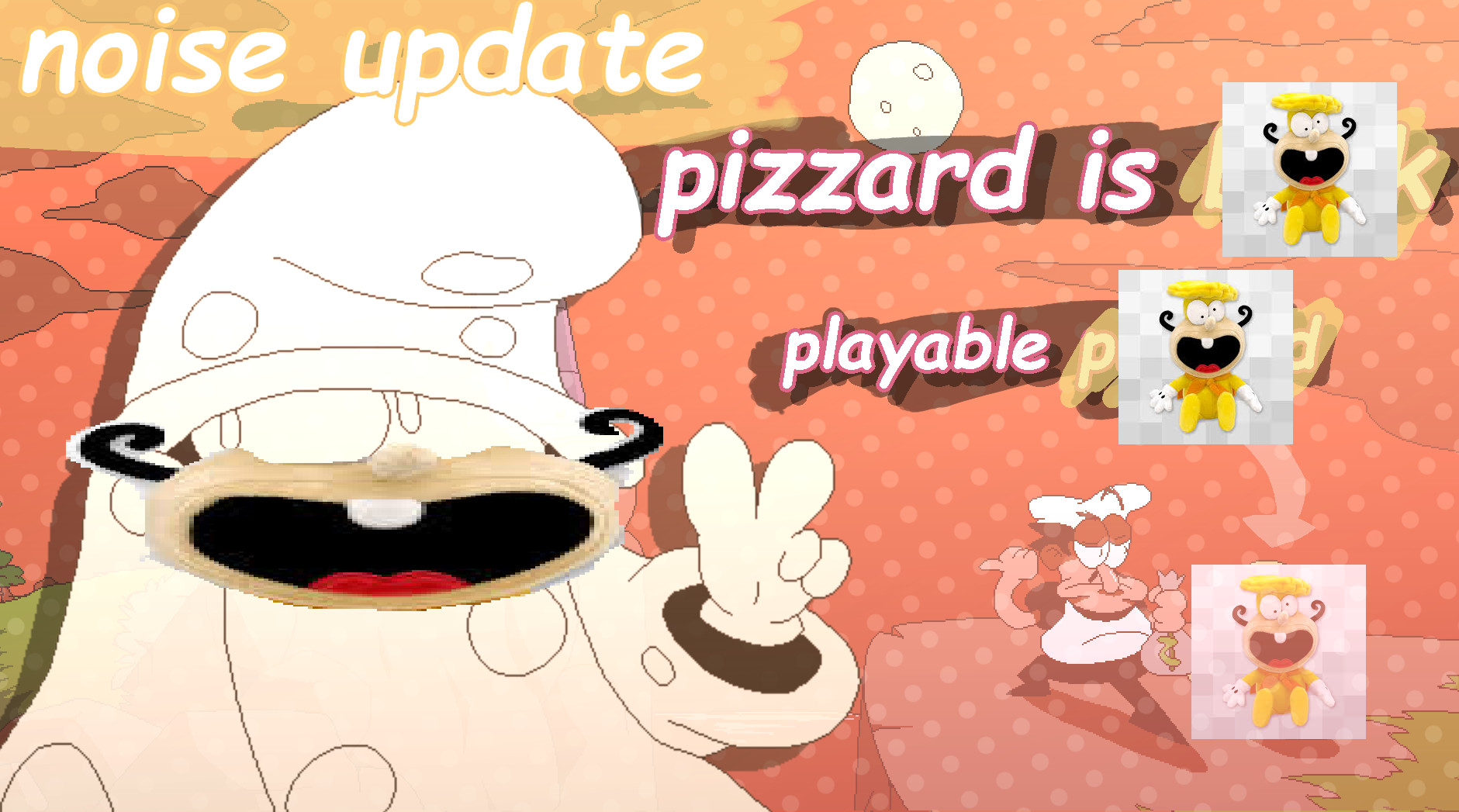Playable Pizzard (real!) Mod for Pizza Tower | PT Mods