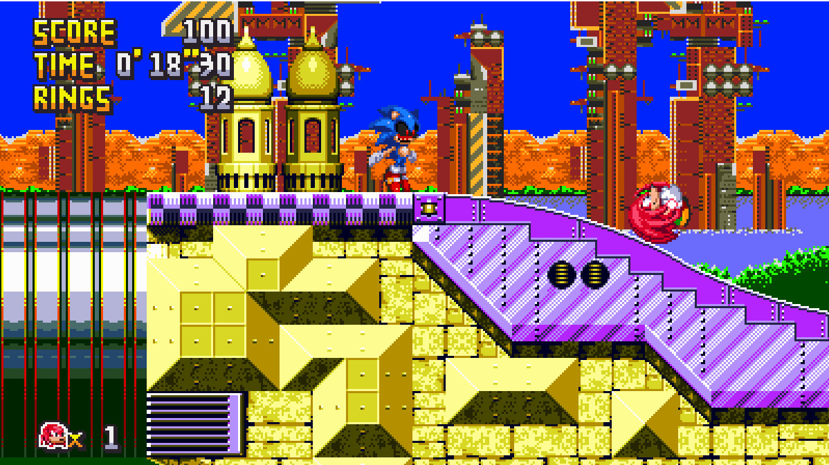 Exeller over Mephiles Mod for Sonic 3 A.I.R. | S3AIR Mods