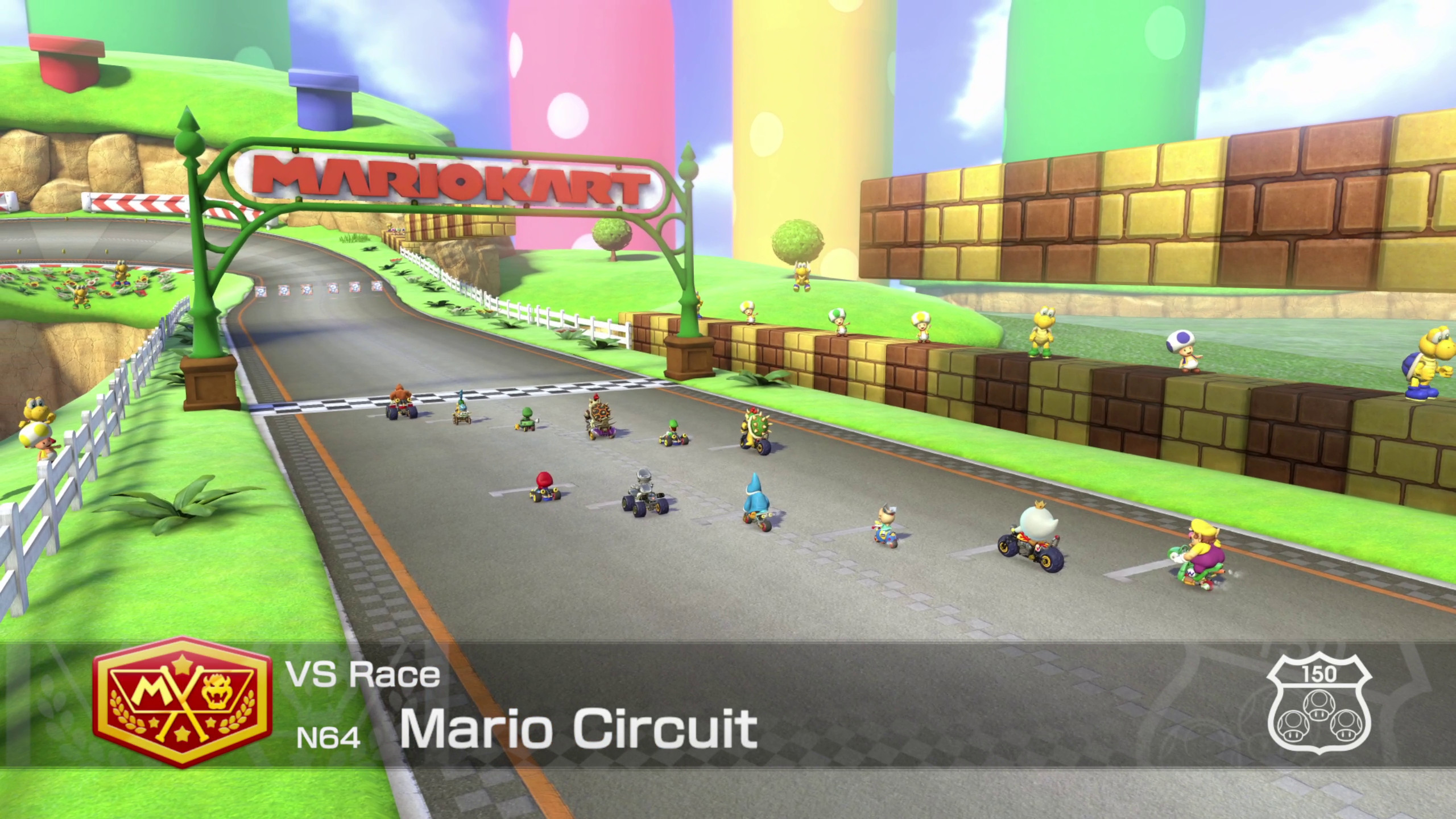 3DS Mario Circuit (Squadaloo) Mod for Mario Kart 8 Deluxe | MK8D Mods