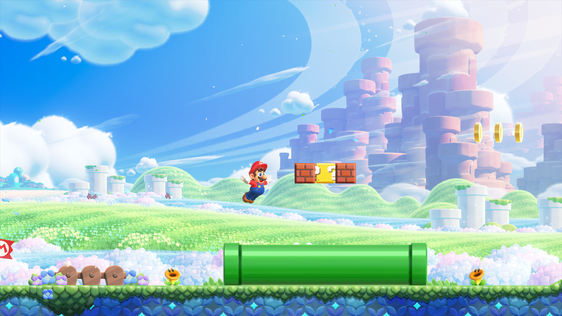 No HUD / User Interface Mod Mod for Super Mario Bros. Wonder | SMBW Mods