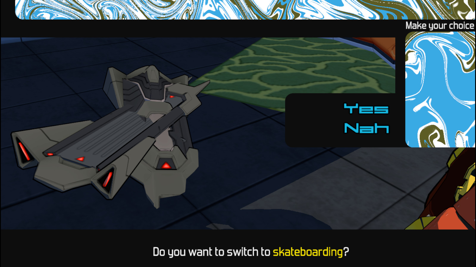 Hyperboard (Fortnite) Mod for Bomb Rush Cyberfunk | BRC Mods