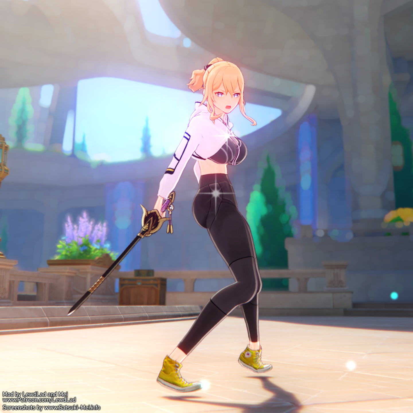 Techwear Jean Mod for Genshin Impact | GI Mods