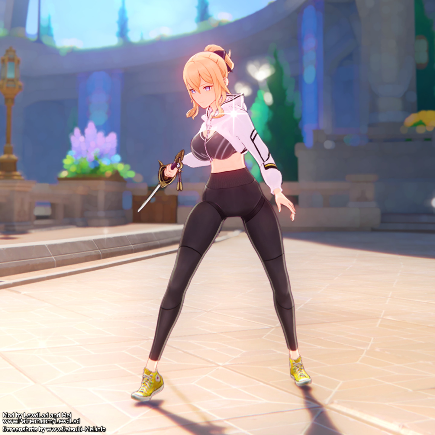 Techwear Jean Mod for Genshin Impact | GI Mods