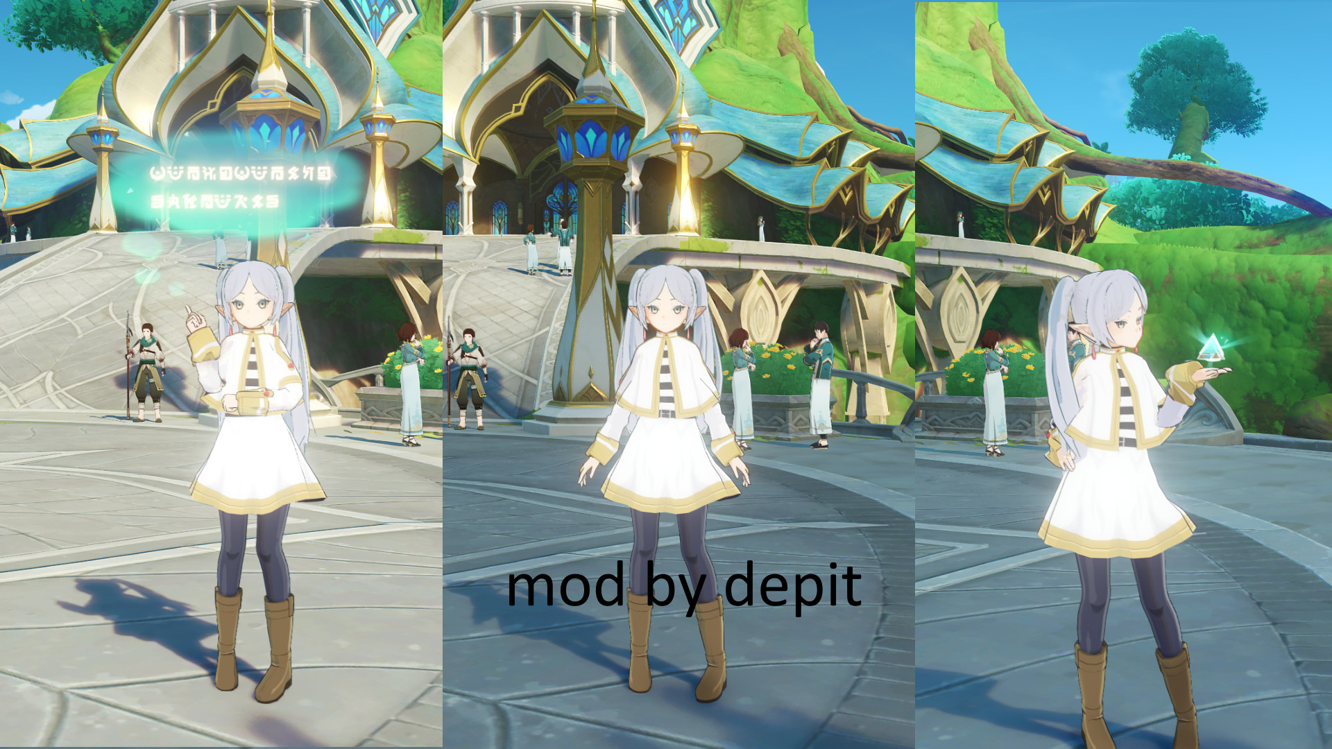 Frieren Over Faruzan Mod for Genshin Impact | GI Mods