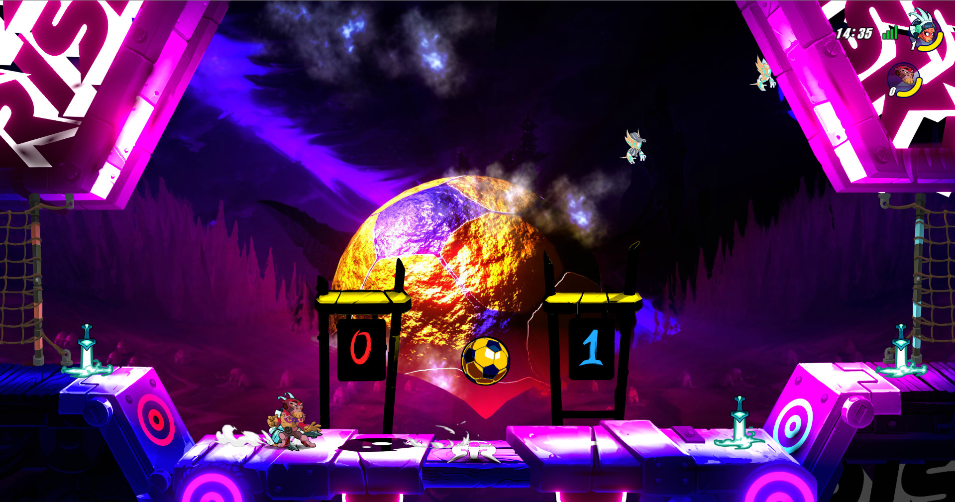 Golden Ball Galore | Team Risk Mod for Brawlhalla | BHalla Mods