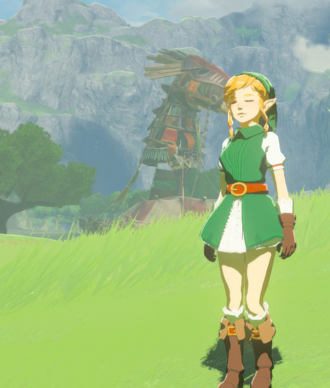 Linkle Wild & Time sets Mod for The Legend of Zelda: Breath of the Wild ...