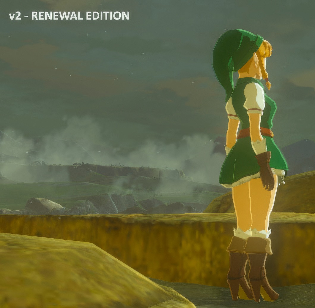 Linkle Wild & Time sets Mod for The Legend of Zelda: Breath of the Wild ...