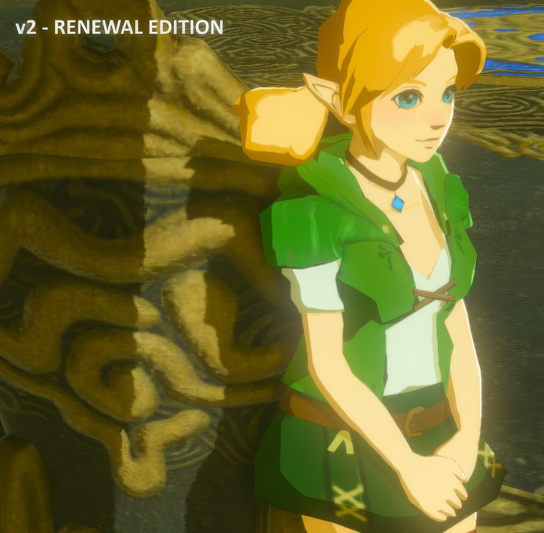 Linkle Wild & Time sets Mod for The Legend of Zelda: Breath of the Wild ...
