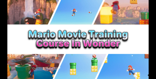 Mario Movie Training Course In Wonder Mod for Super Mario Bros. Wonder ...