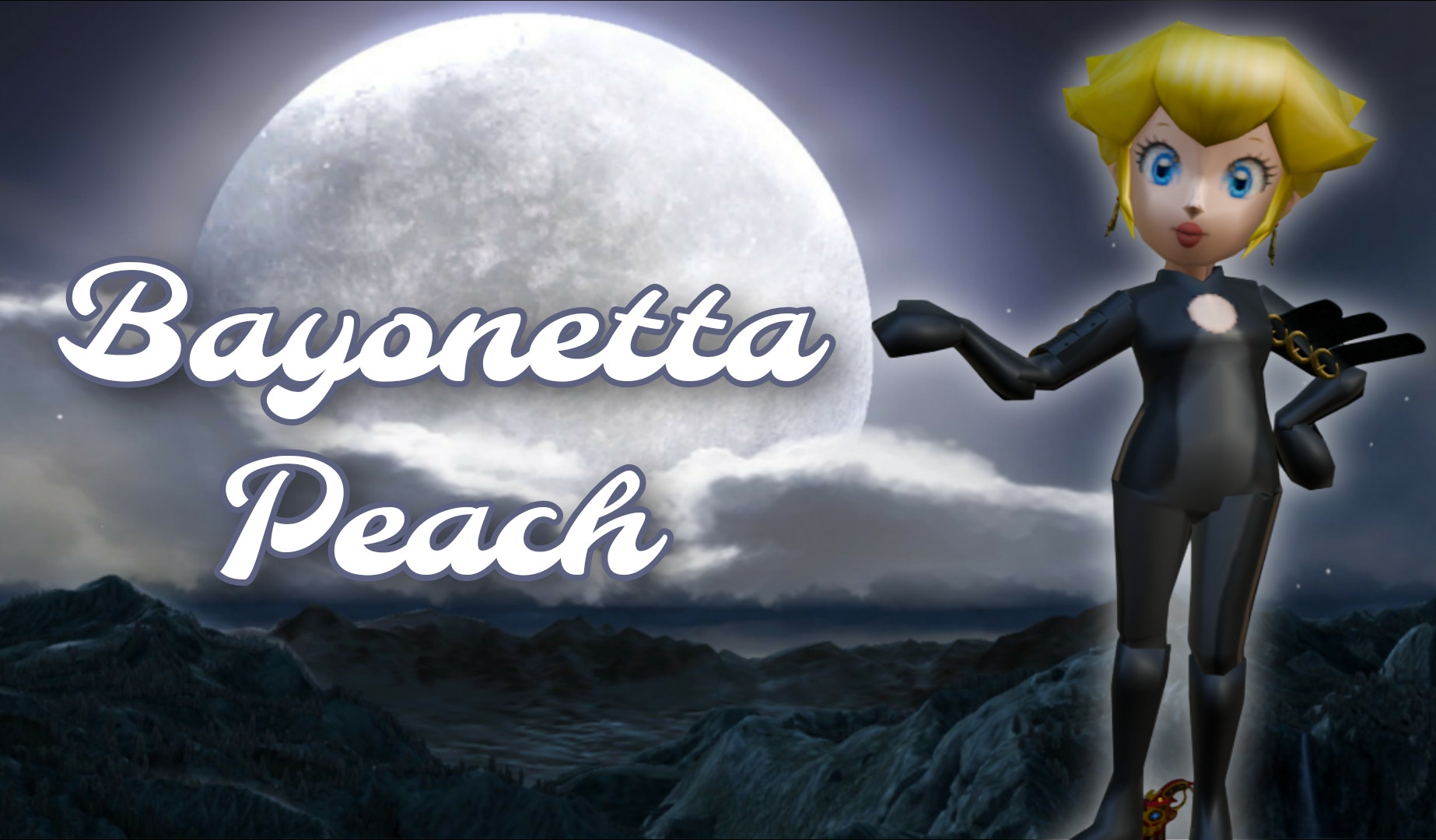 Bayonetta Peach Mod for Mario Kart Wii | MKWii Mods
