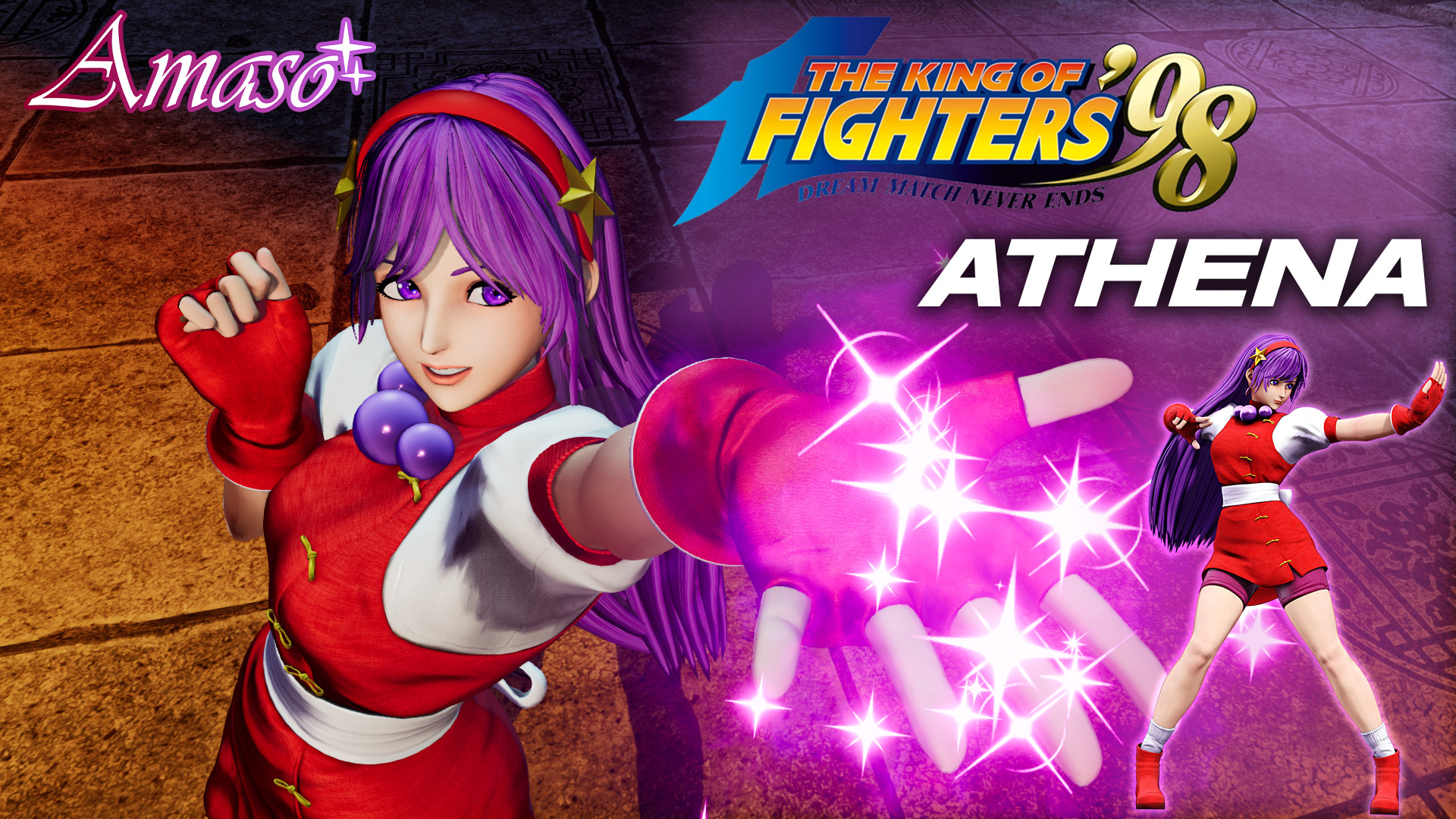 KOF98 Athena Mod for The King of Fighters XV | KoFXV Mods