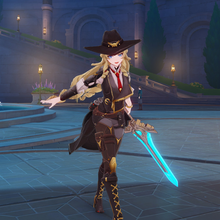 Navia Ashe outfit Mod Mod for Genshin Impact | GI Mods