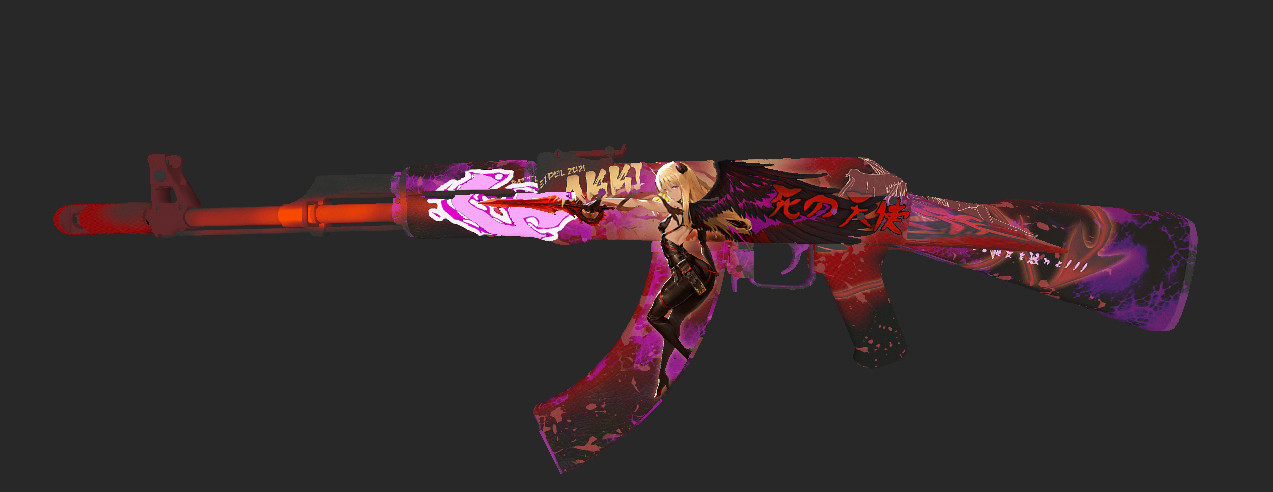 [CoD] Ak47: Cursed Angel (Angels & Demons Anime) Mod for Counter-Strike ...