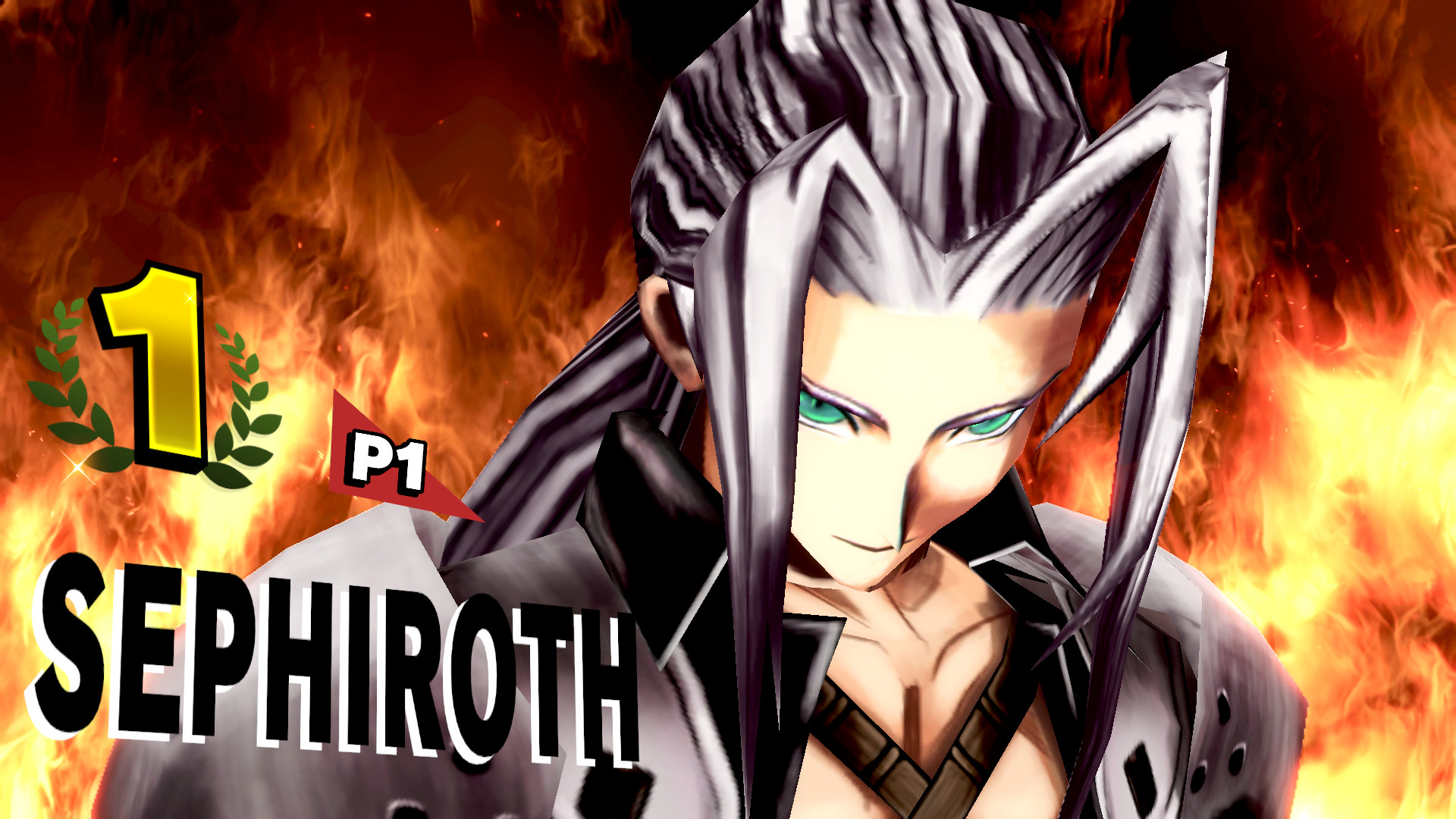 Sephiroth Tetsuya Nomura Style Mod for Super Smash Bros. Ultimate ...