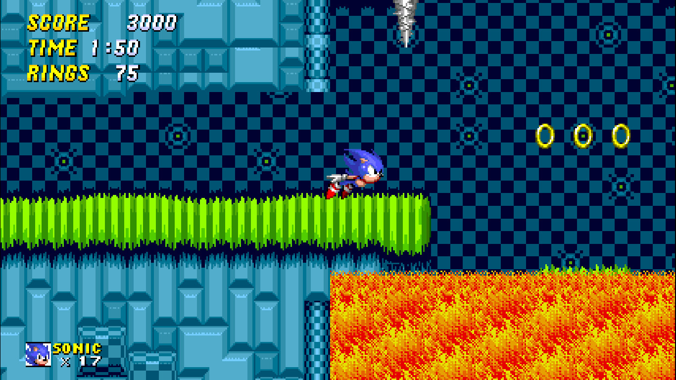 S2A: Super Sonic Blue Glitch Mod for Sonic The Hedgehog 2 Absolute ...