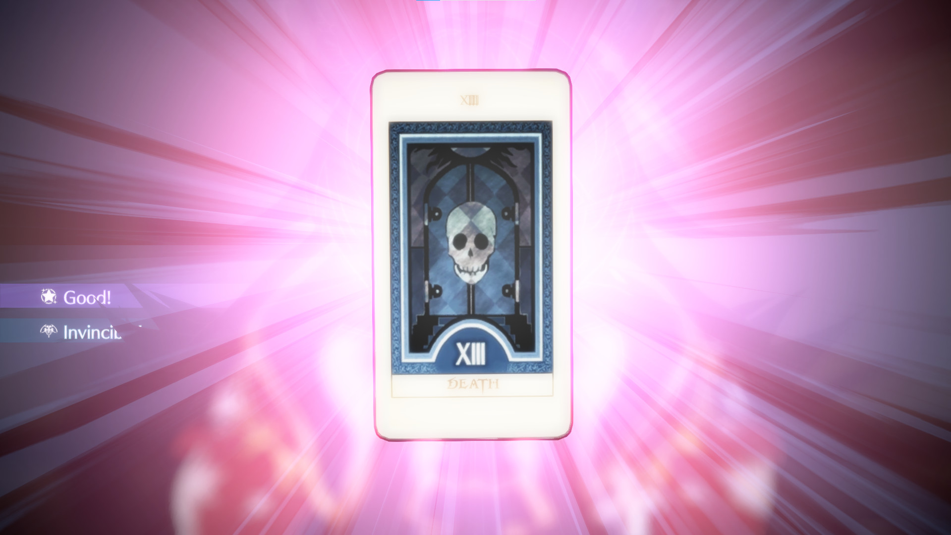 Persona 4 Death tarot card over Nier's card Mod for Granblue Fantasy ...