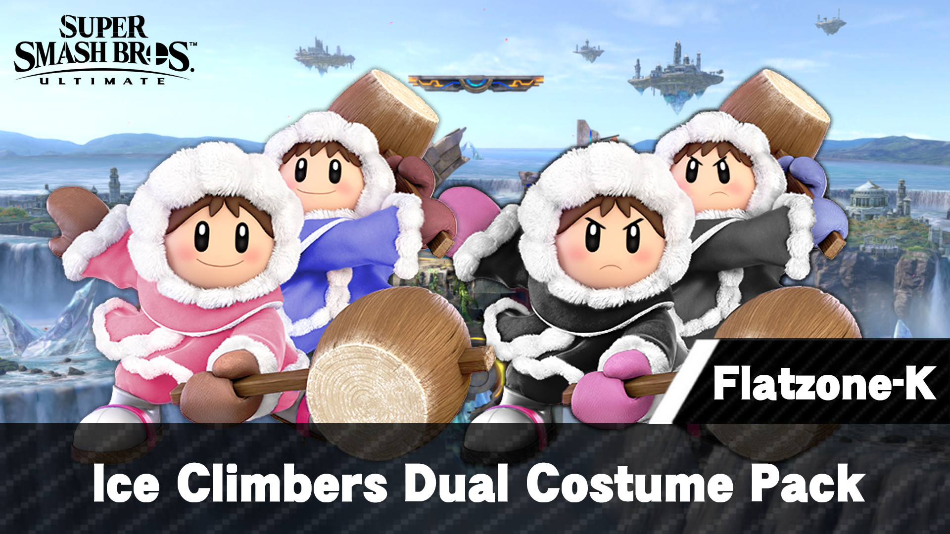 Ice Climbers Dual Costume Pack Mod for Super Smash Bros. Ultimate ...