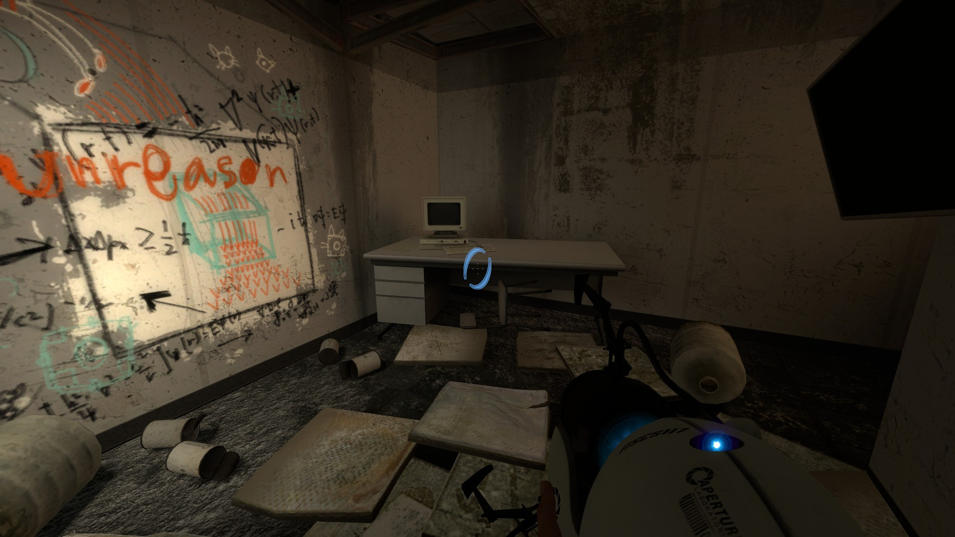 Portal 1 Observation room textures Mod for Portal 2 | P2 Mods