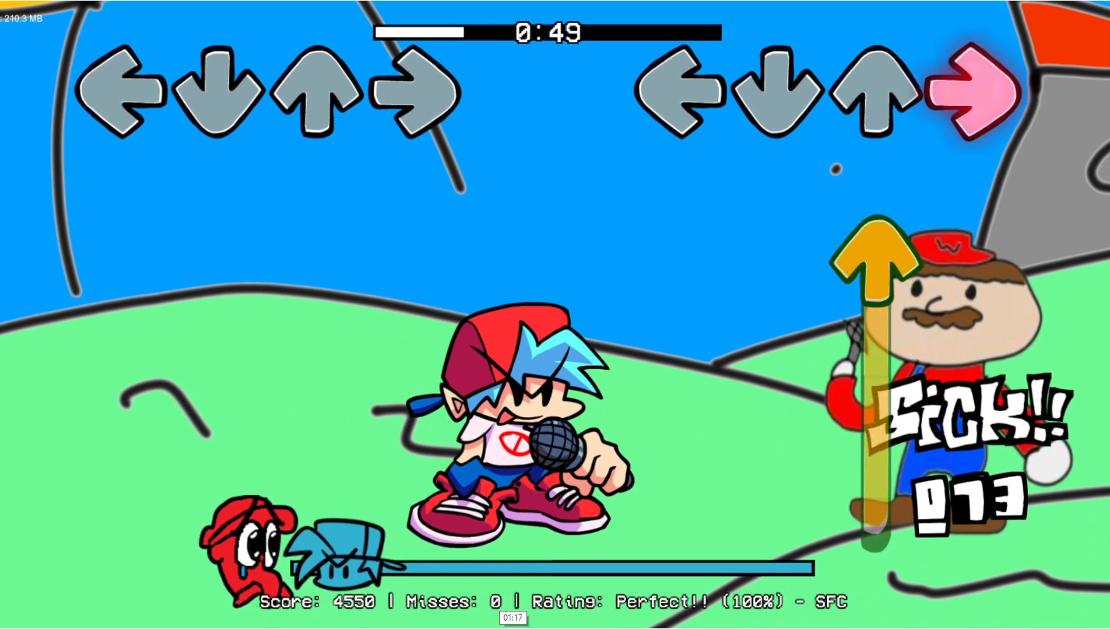 A Very Bad Mario Mod Mod for Friday Night Funkin' | FNF Mods