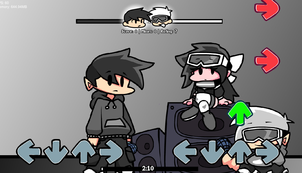 Salty's Sunday Night Psych Port Mod for Friday Night Funkin' | FNF Mods