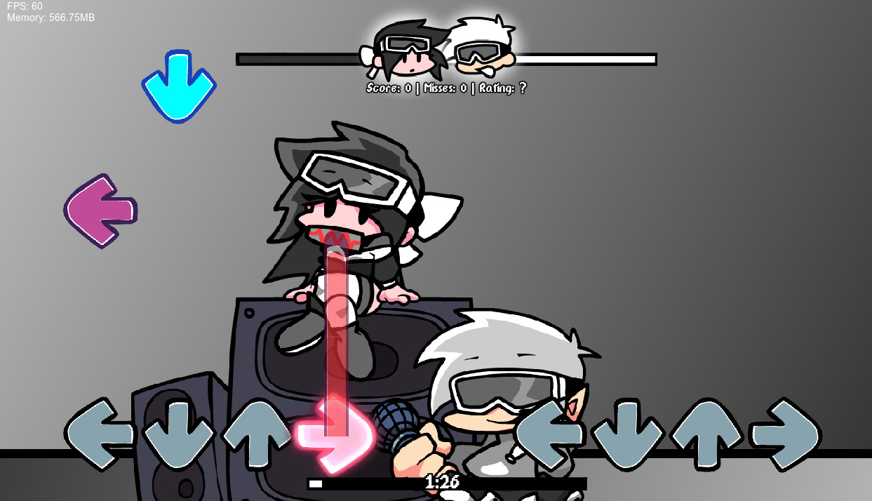 Salty's Sunday Night Psych Port Mod for Friday Night Funkin' | FNF Mods