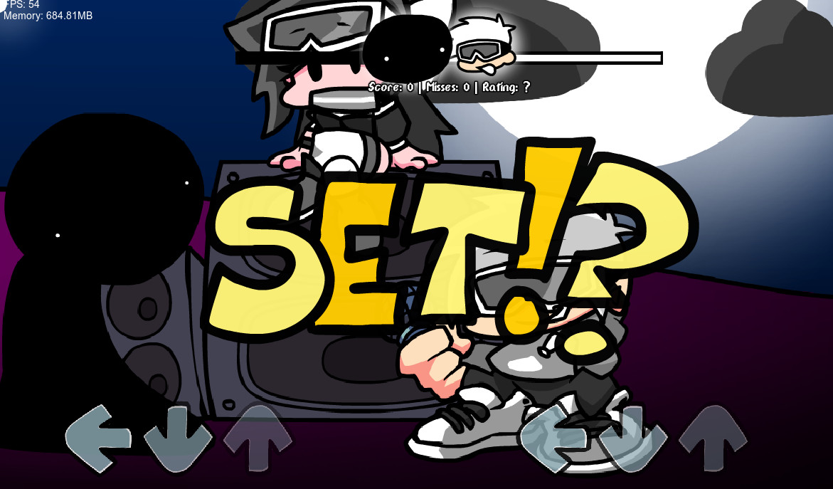 Salty's Sunday Night Psych Port Mod for Friday Night Funkin' | FNF Mods