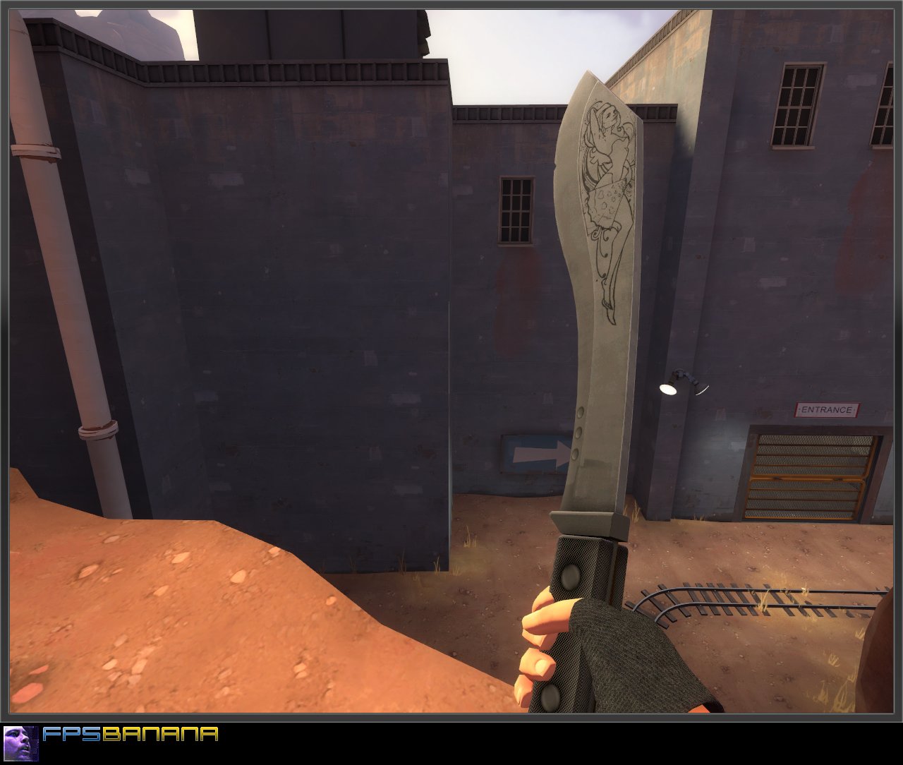 Engraved machete Mod for Team Fortress 2 | TF2 Mods