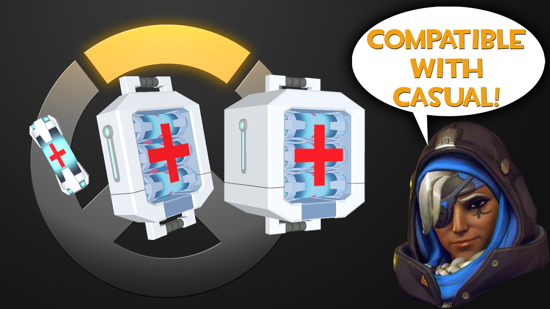Overwatch Health Packs 4 Casual Mod for Team Fortress 2 | TF2 Mods