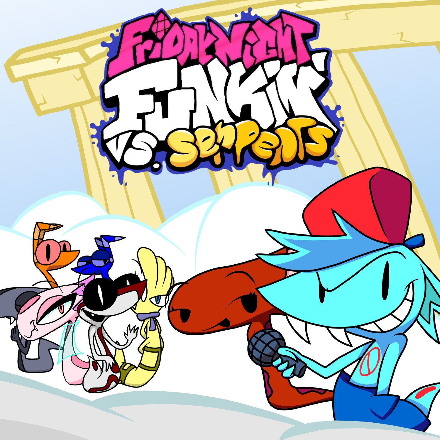 FNF: Vs Serpents (Unfinished) Mod for Friday Night Funkin' | FNF Mods