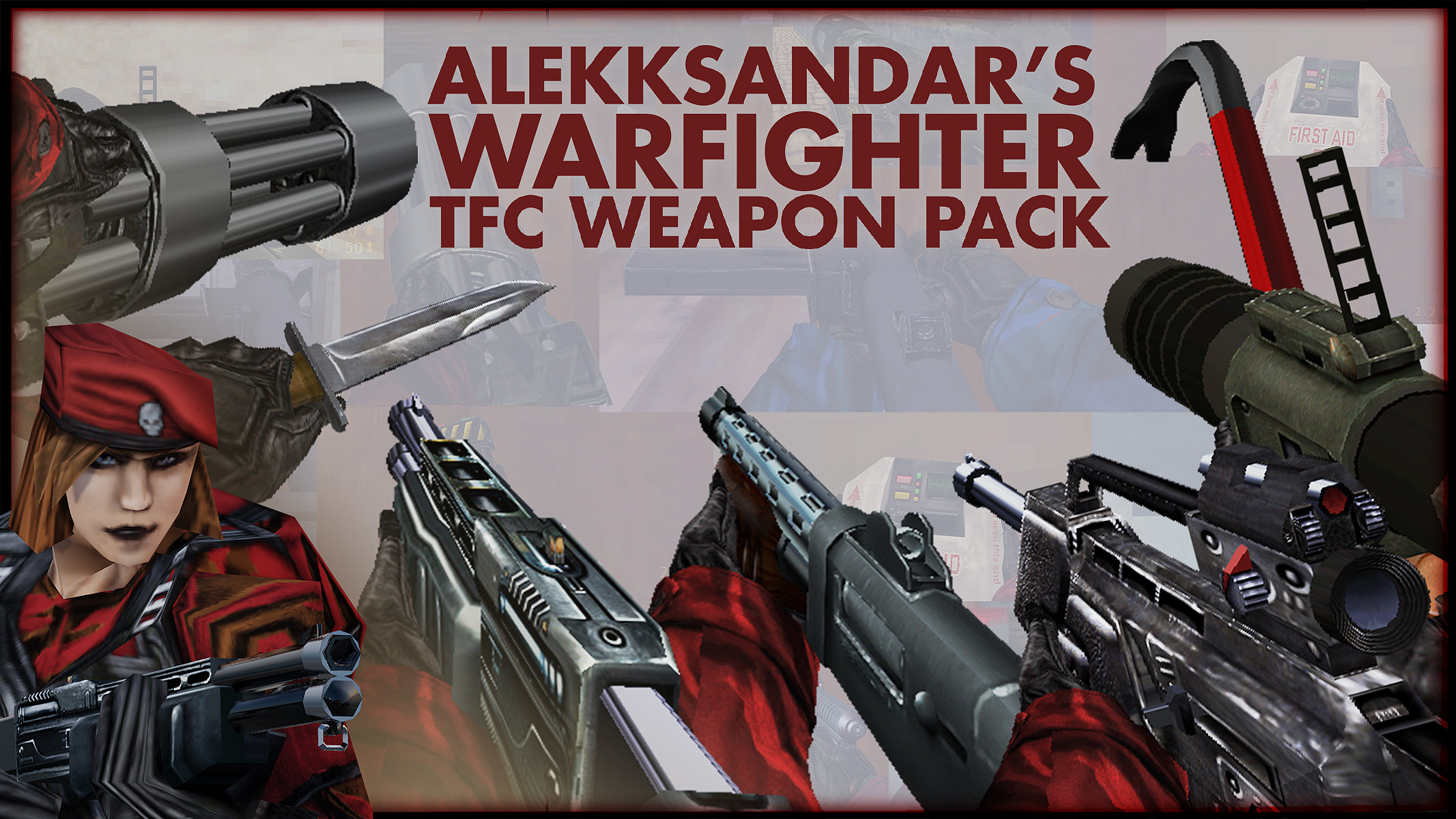 WARFIGHTER tfc weapon pack Mod for Team Fortress Classic | TFC Mods