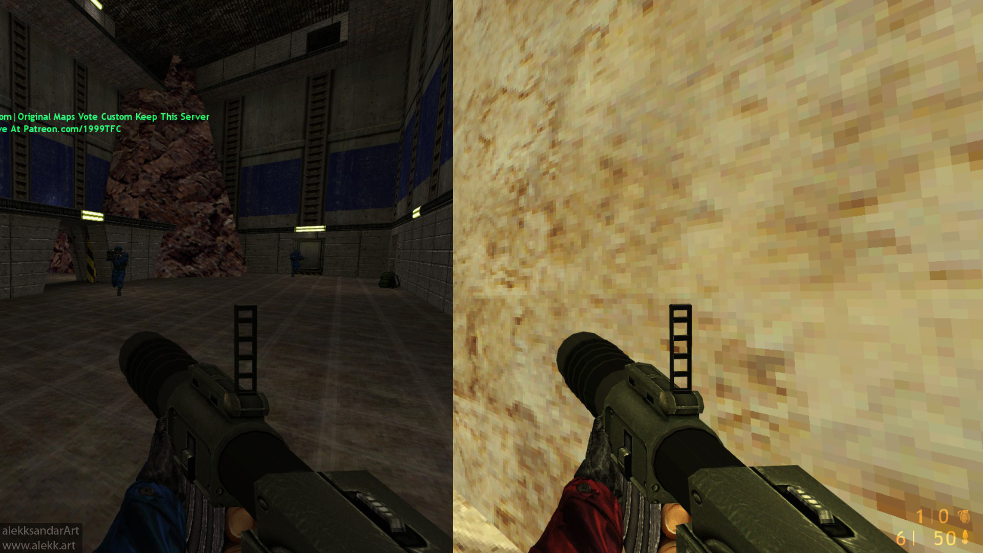 WARFIGHTER tfc weapon pack Mod for Team Fortress Classic | TFC Mods