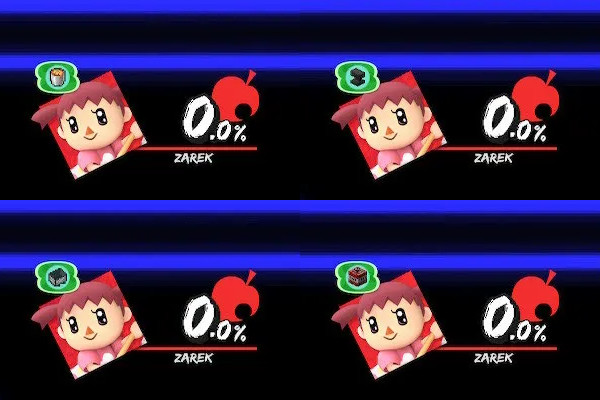 More Pocket Icons for Villager & Isabelle Mod for Super Smash Bros ...