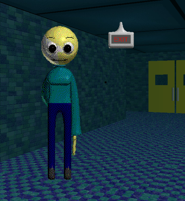 Cyberr's Epik Digital Art Class Mod for Baldi's Basics | Baldi Mods