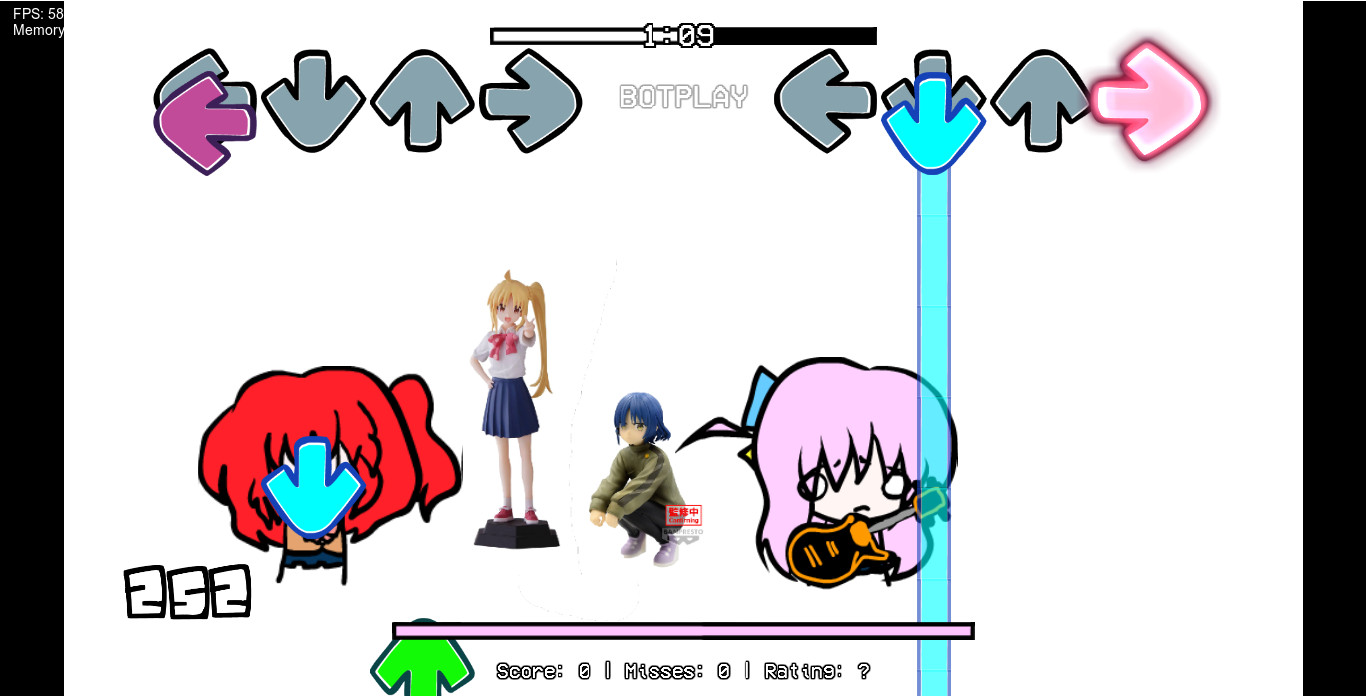 Kitaan - Bocchi the Rock Mod Mod for Friday Night Funkin' | FNF Mods