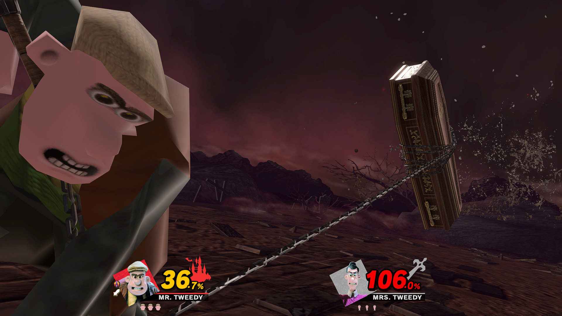 Mr. Tweedy [Chicken Run] (Richter c06) Mod for Super Smash Bros ...