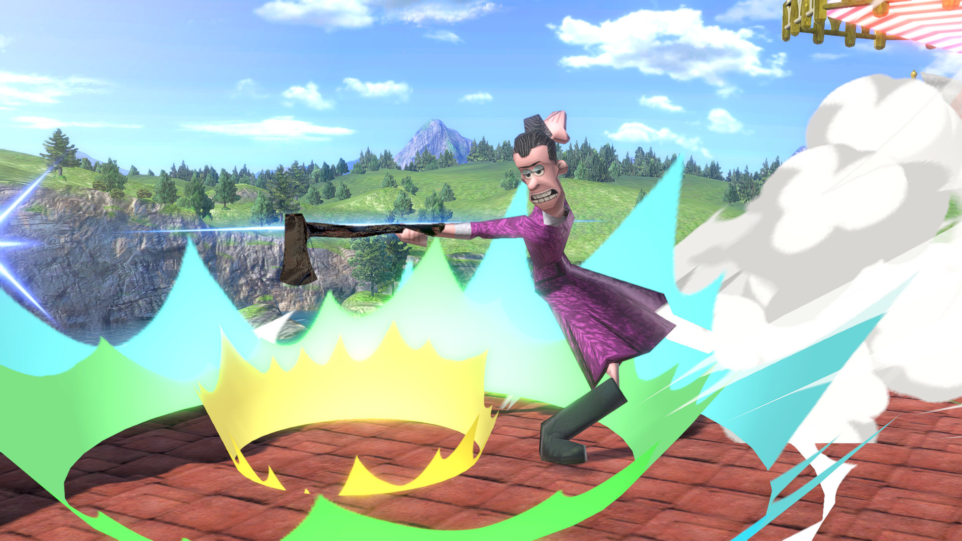 Mrs. Tweedy [Chicken Run] (Lucina c01) Mod for Super Smash Bros ...
