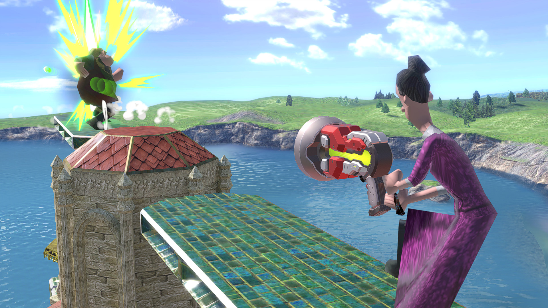 Mrs. Tweedy [Chicken Run] (Lucina c01) Mod for Super Smash Bros ...